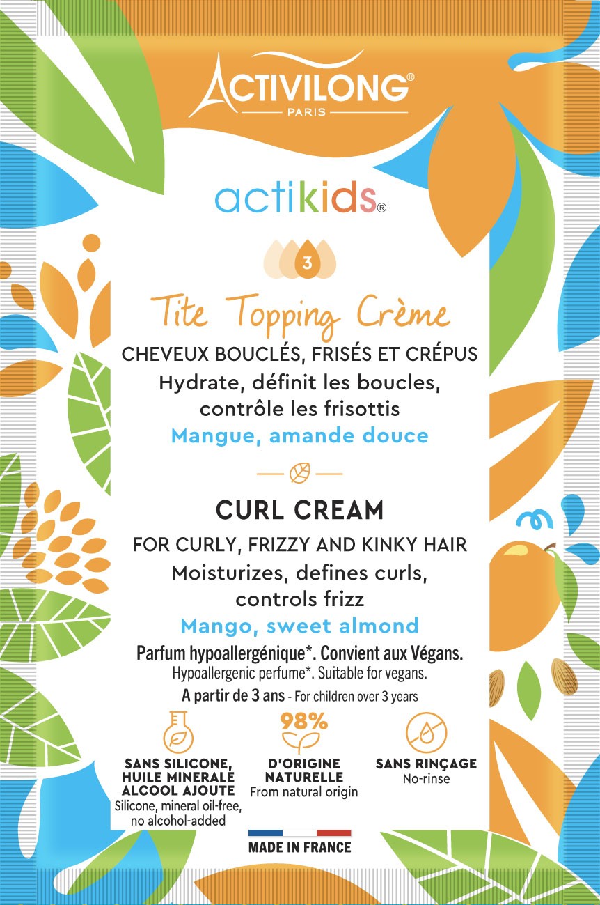 Tite Topping Cream ACTIKIDS - Trial dose 15ml - Activilong